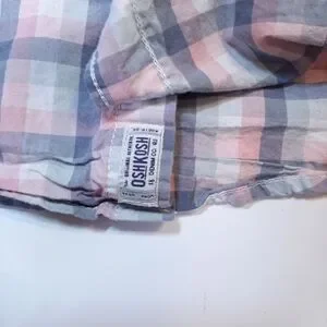 OshKosh B'gosh | Shirts & Tops | Oshkosh Plaid Button Down Shirt Long ...